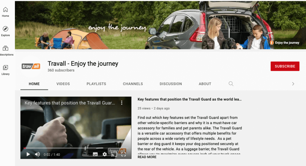 Travall's YouTube Channel: helpful information for customers all in one ...